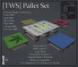 Second Life Marketplace - [TWS] Pallet Set